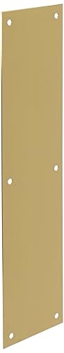 Amazon.com: Rockwood 70C.4 Brass Standard Push Plate, Four Beveled ...