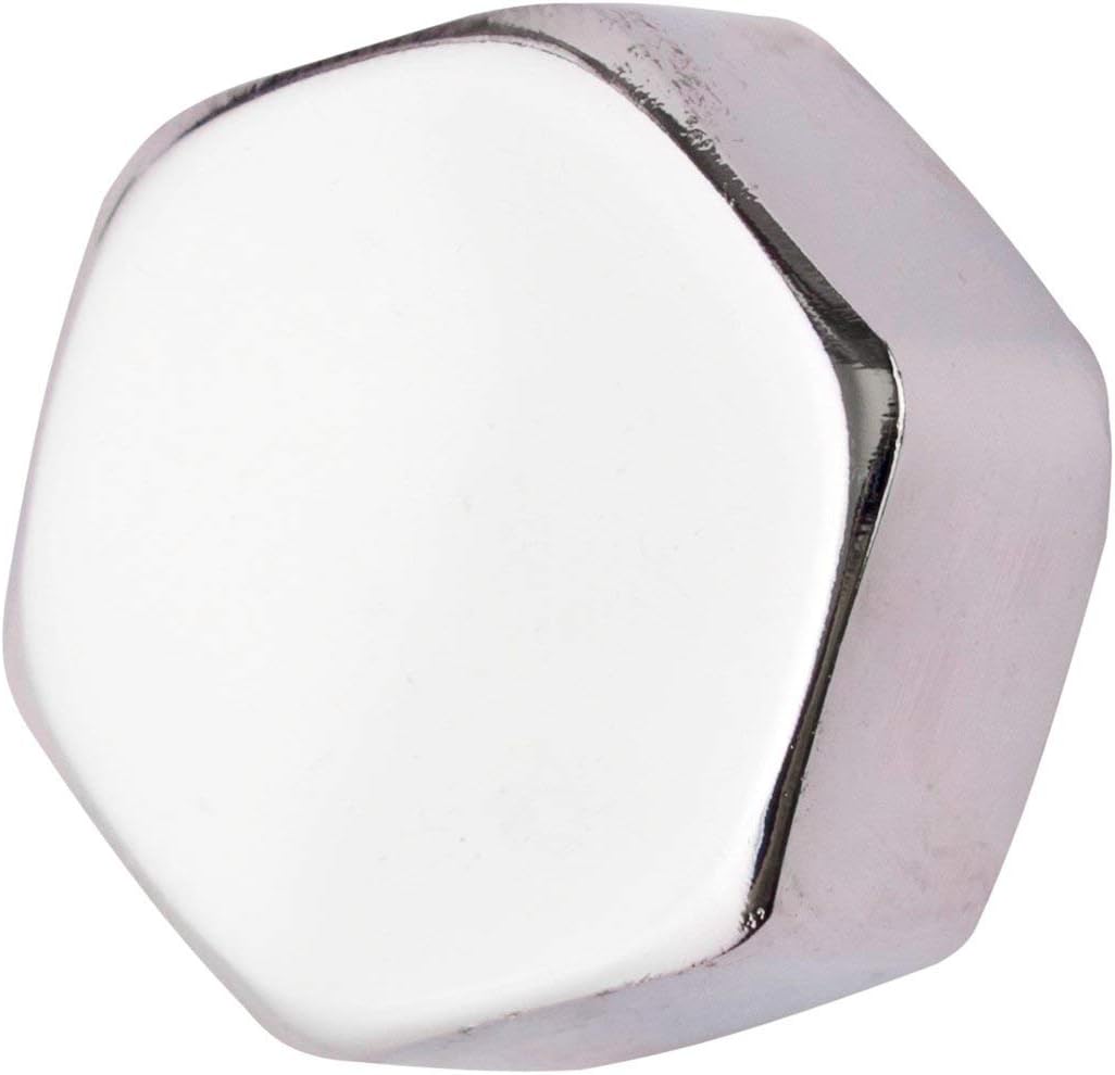 Pipe Tube Fittings Chrome Plug Stop End Cap Cover Ending Female 1/2 ...