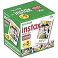 Amazon.com : Fujifilm Instax Mini Instant Film, 10 Sheets×5 Pack(Total ...