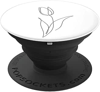 Amazon.com: Minimalist Tulip Design Pop Socket: PopSocket Floral