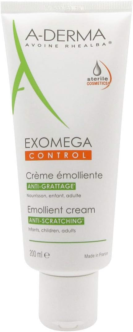 A-Derma Exomega Control Emollient Cream 200ml: Amazon.co.uk: Beauty