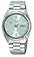 Seiko Unisex Analogue Quartz Watch with Stainless Steel Bracelet ...