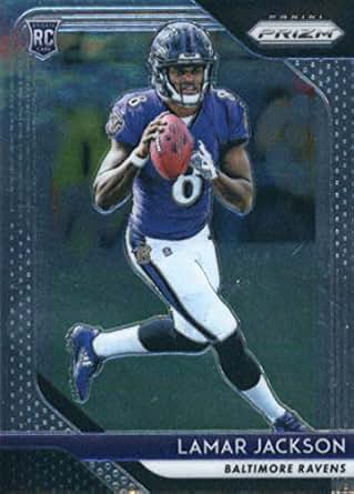 Amazon.com: 2018 Panini Prizm #212 Lamar Jackson Baltimore Ravens ...