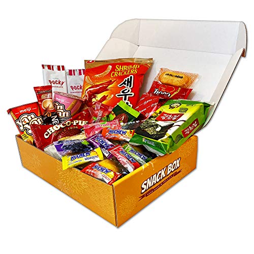 Asian candy box (24 count kit) Korean snacks box, Variety of cookies ...
