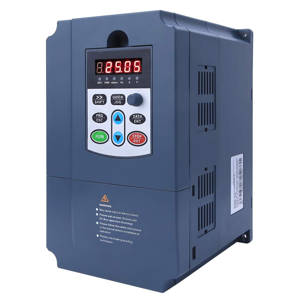 Buy Variable Frequency Drive AC 220V to AC 380V (Boost)/4Kw, 25A 3HP VFD Inverter Frequency ...