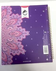 Amazon.com : The Taj Mahal Collection by Studio C 1 Subject Spiral ...