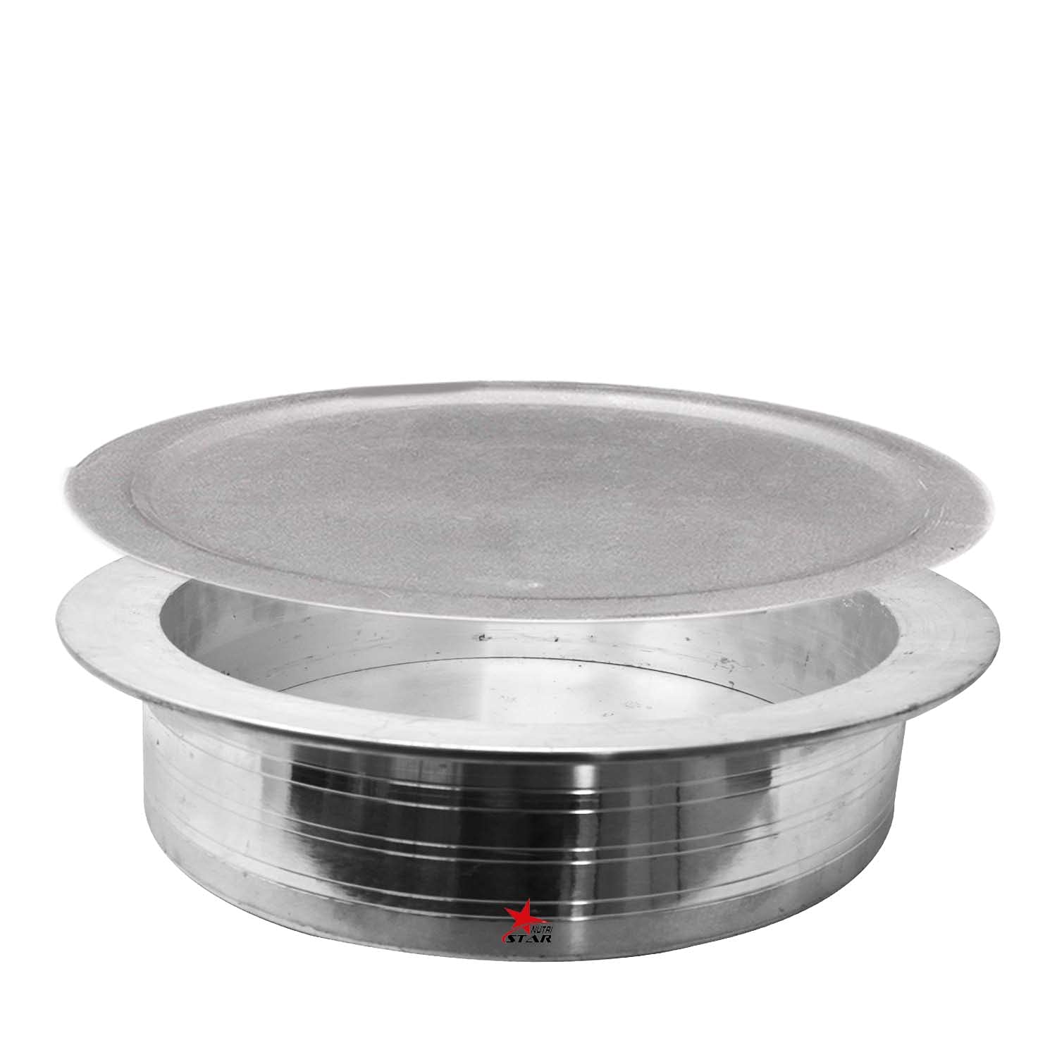 Nutristar Aluminium Biryani Cooking Handi Pot with Lid. Heavy Gauge Dum ...