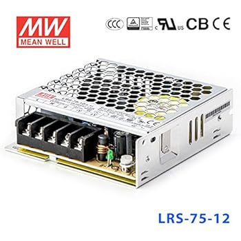 Amazon.com: MeanWell LRS-75-12 Power Supply - 75W 12V: Home Audio & Theater