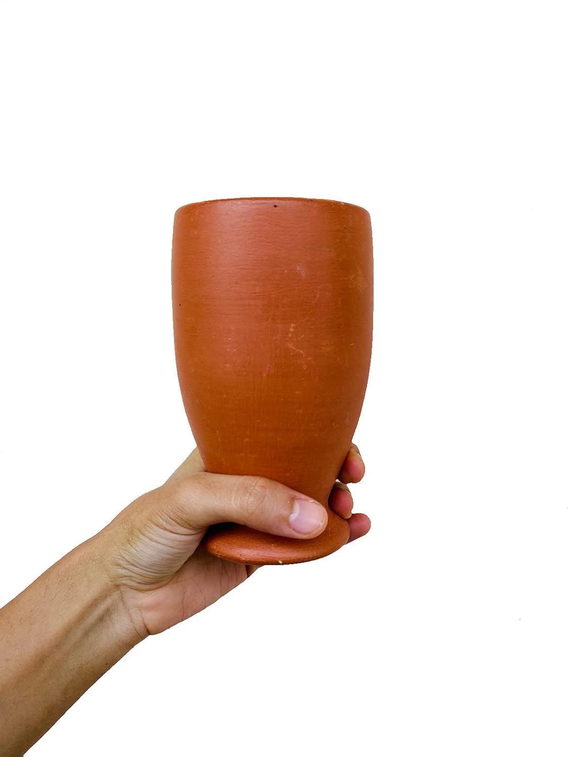 Buy Flybuy Homemade Traditional Clay / Mitti Glass | 500ml (4) Online ...