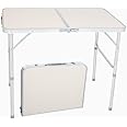 Amazon.com: Aluminum Alloy Folding Table,Multipurpose Portable Aluminum ...