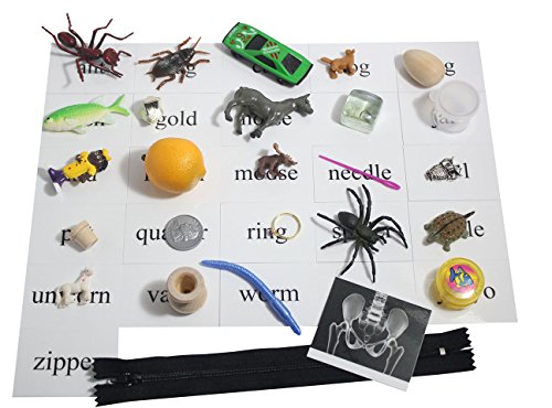 Buy Montessori Alphabet Objects Set - Beginning Letter Sounds Set #1 ...