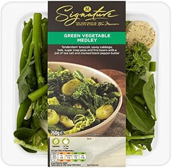 Morrisons Signature Green Vegetables Medley, 260g: Amazon.co.uk: Grocery