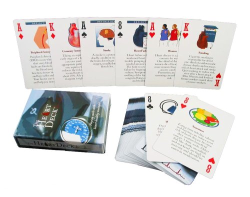 The Heart Deck: Playing Cards with Heart-Healthy Messages: Ikenna ...