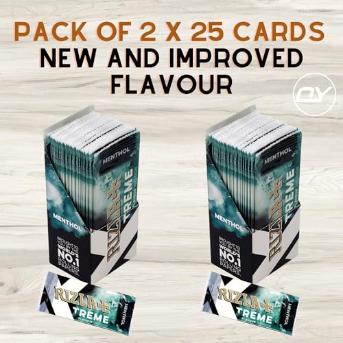 Menthol Cigarettes 25 X NEW Rizla Flavour Cards Card Infusions Of Fresh ...