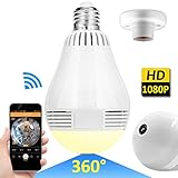 Light Socket Powered Wi-Fi Security Camera - The Green Head