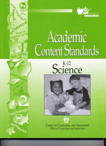 Academic Content Standards K-12 Science: Ohio Department of Education ...