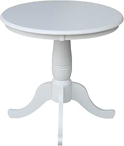 Amazon.com: International Concepts 30-Inch Round by 30-Inch High Top ...