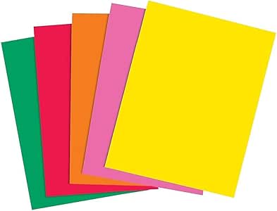 Staples Brights 24 lb. Colored Paper, Assorted Colors: Amazon.ca ...