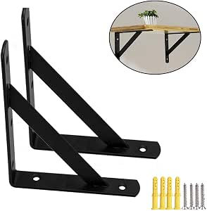 Heavy Duty Floating Shelf Brackets Iron Metal Wall Industrial Shelf ...
