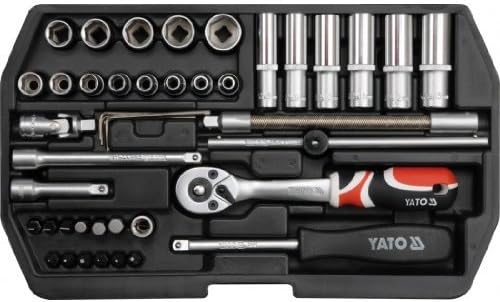 ‘Yato yt-14481 – Socket Set 1/4 42pcs – BigaMart