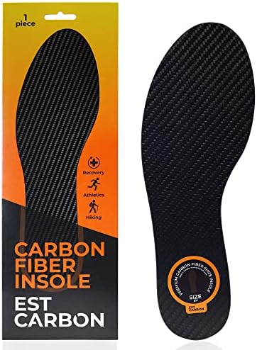 Carbon Fiber Insole - 1 pc | Rigid Carbon Fiber Shoe Insert for ...