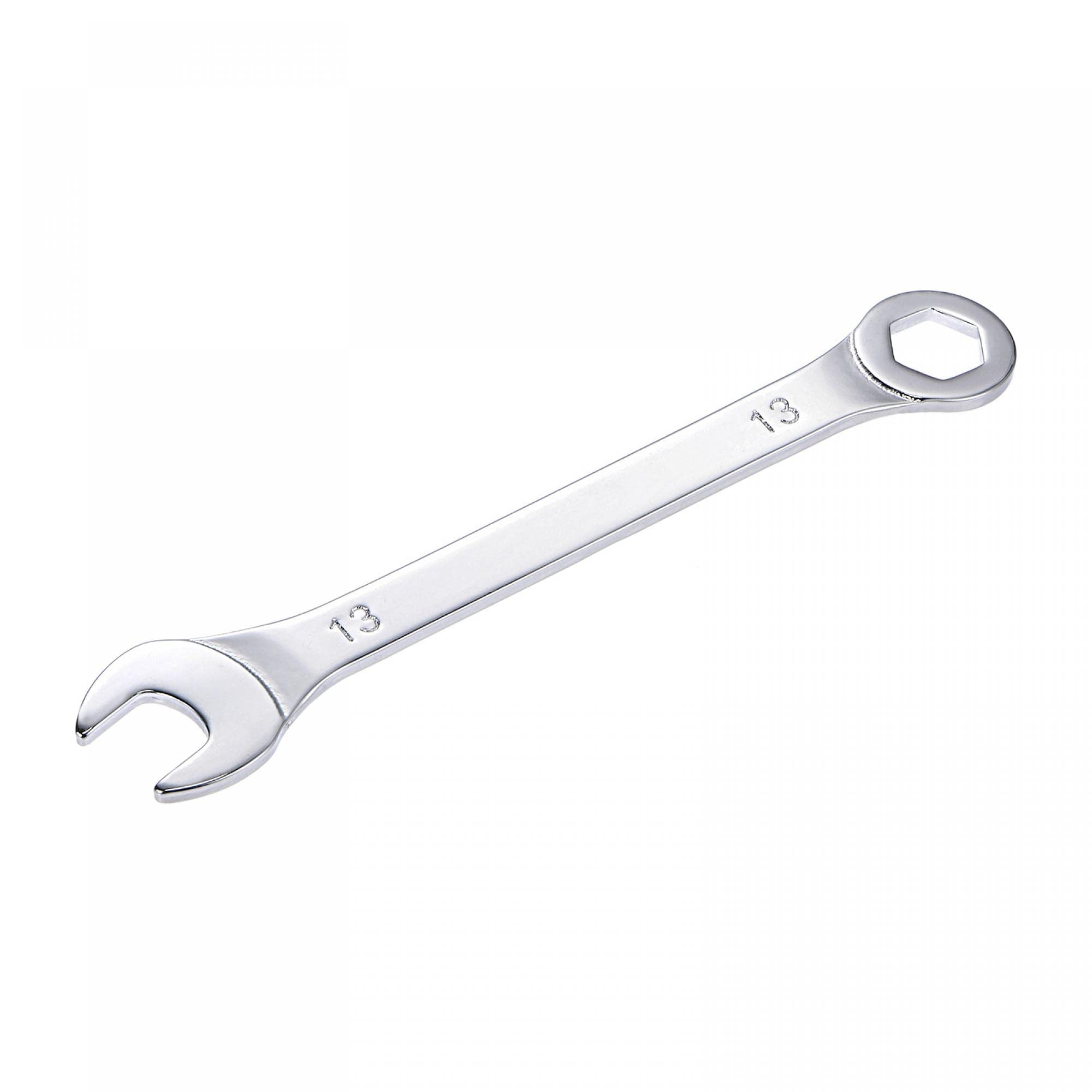 uxcell Thin Combination Wrench with Offset 6-Point End and Angled Open ...