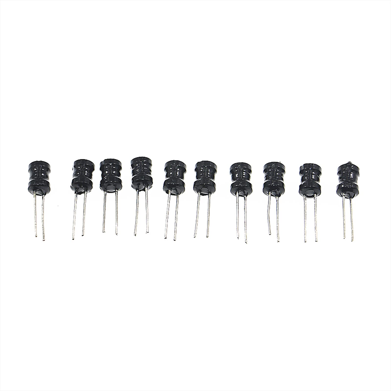 Mua 240 Pcs 24 Values Inductor 2.2uH-100mH DIP Radial Power Choke ...