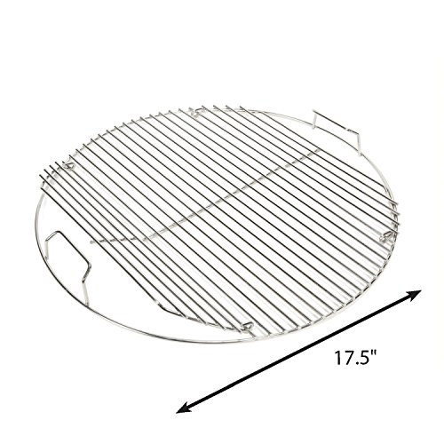 Grill Care 17433 Stainless Steel Grid Compatible with Weber 18.5 ...