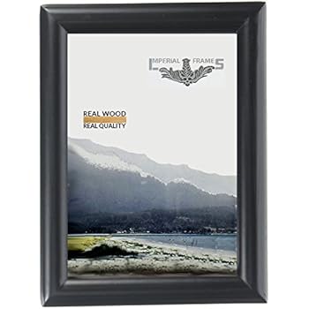 Amazon.com - 11x17 / 11'' x 17'' Frame for Picture Photo or Poster, Solid Wood, Black, style ...