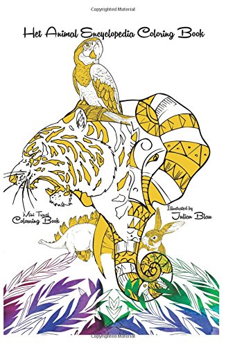 Het Animal Encyclopedia Coloring Book - Anti-stress Relaxation Therapy ...