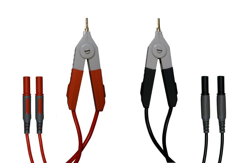 TestHelper LCR Meter Test Leads Lead Terminal Kelvin Clip Wires Leads ...