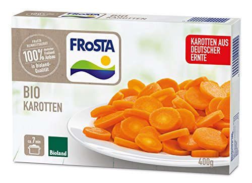 FRoSTA Bio Karotten - Gemüse ernte-frisch tiefgekühlt - Möhren aus ...
