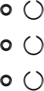 TOOLGUY REPUBLIC 3/8" Impact Retaining Ring Clip with O-Ring fits ...