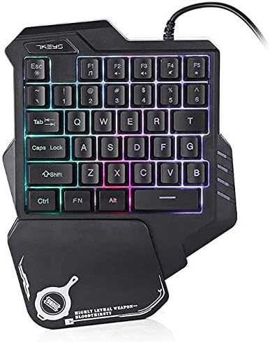 G30 Single Hand Mechanical Gaming Keyboard 35 Keys One-hand Wired ...
