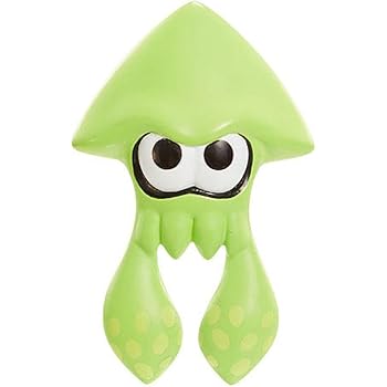 Amazon.com: World of Nintendo Inkling Girl with Blaster Action Figure ...