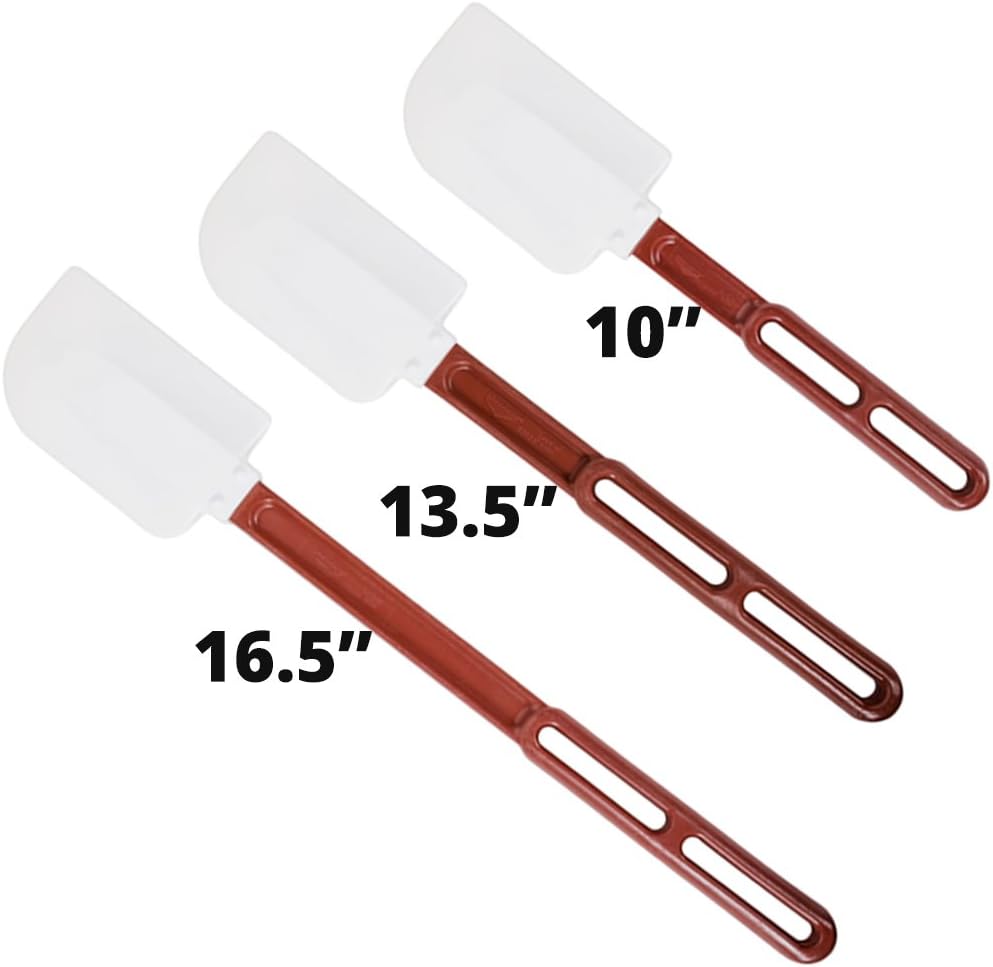 Amazon.com: Vollrath High-Temp Silicone Spatulas, Set of 3 sizes (10 ...