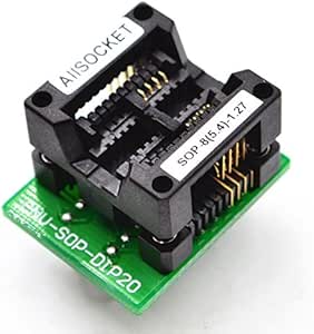Amazon.com: ALLSOCKET SOP8-5.4-1.27 SOP8 Package SOIC8 SO8 SOP8 to DIP8 ...