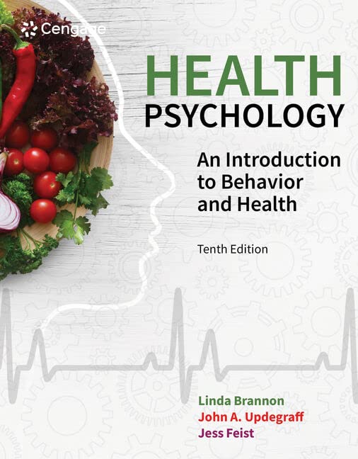 Amazon.com: Health Psychology: An Introduction to Behavior and Health ...