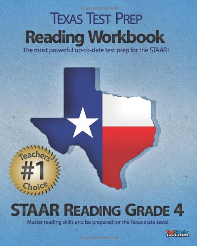 Amazon.com: Texas Test Prep Reading Workbook, Staar Reading Grade 4 ...