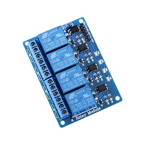 Elegoo Relay Module 4 Channel DC 5V with Optocoupler Nepal | Ubuy