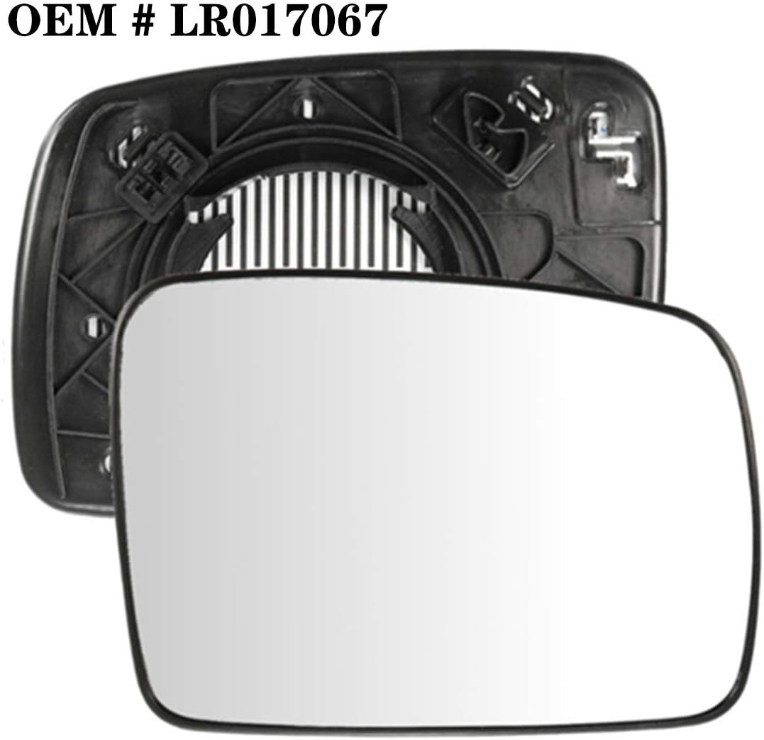 HZYCKJ Espejo con calefacción lateral derecho Espejo retrovisor Cristal ...