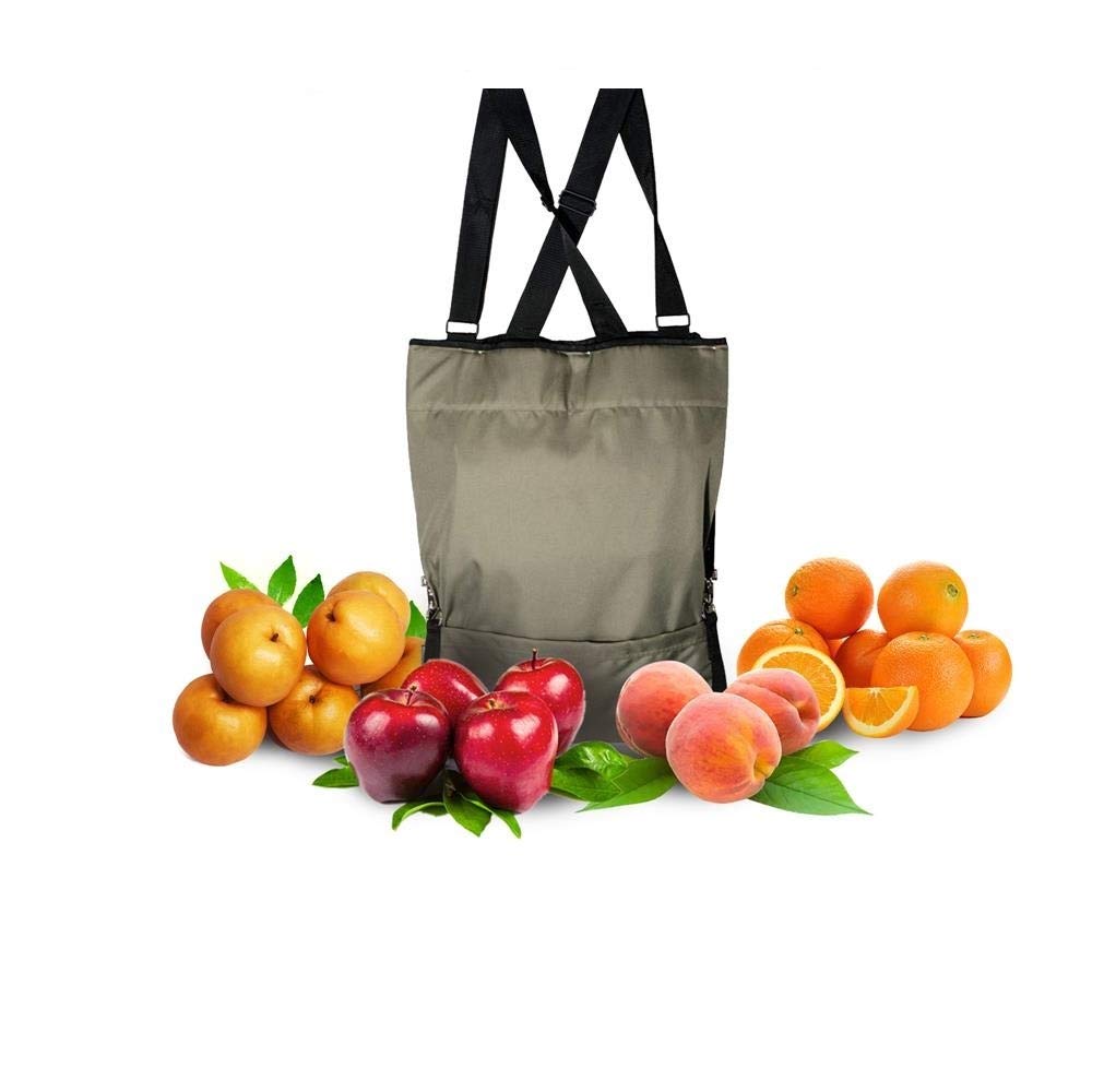 Hyindoor Garden Picking Apron Fruit Picking Bag Vegetable Harvest ...
