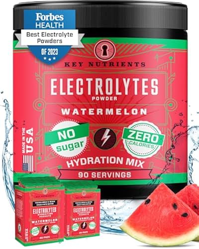 KEY NUTRIENTS Multivitamin Electrolytes Powder No Sugar - Refreshing ...