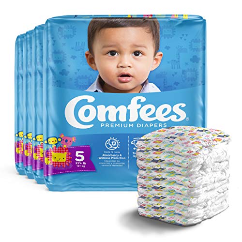 Comfees Premium Baby Diapers with Total Fit System for Boys & Girls ...