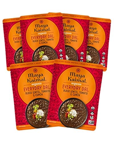 Maya Kaimal Foods - Organic Indian Everyday Dal - Black Lentil 10oz ...
