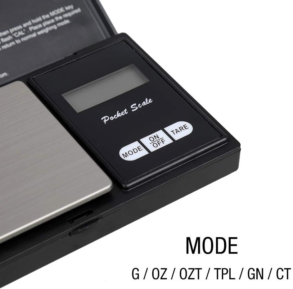 Zacro Pocket Scale – 200g X 0.01g Portable Elite Digital Kitchen Scale ...