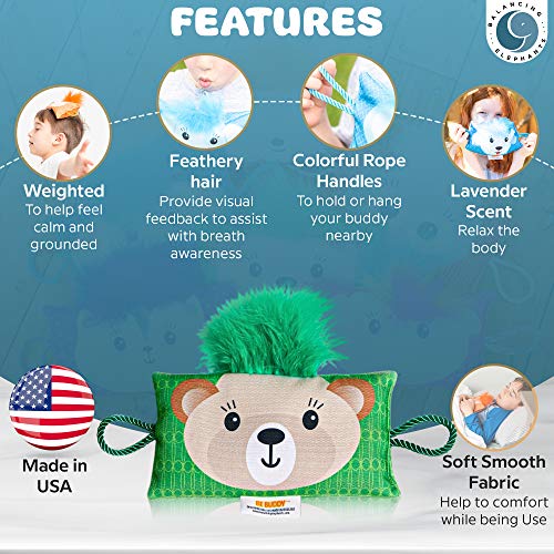 BE Buddy Multisensory Breathing Buddy, Comforting Eye Pillow for ...