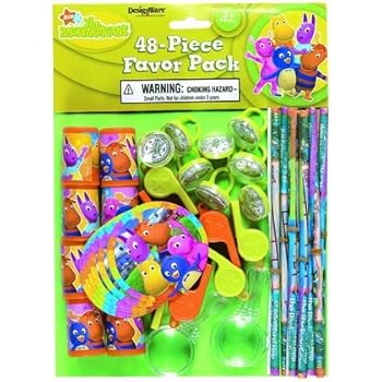Amazon.com: Backyardigans Party Loot Bags 8 Pack: Toys & Games