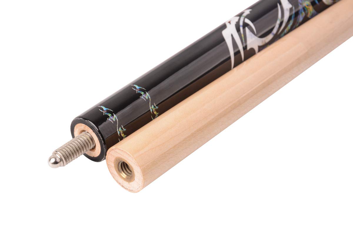 Mua 58" Pool Cue/Pool Stick Ergonomic Design Hardwood Canadian Maple ...