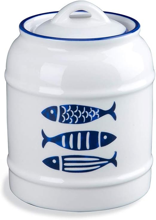 Amazon.com: 750 ml/32 oz Ceramic Food Storage Container for Cookies ...